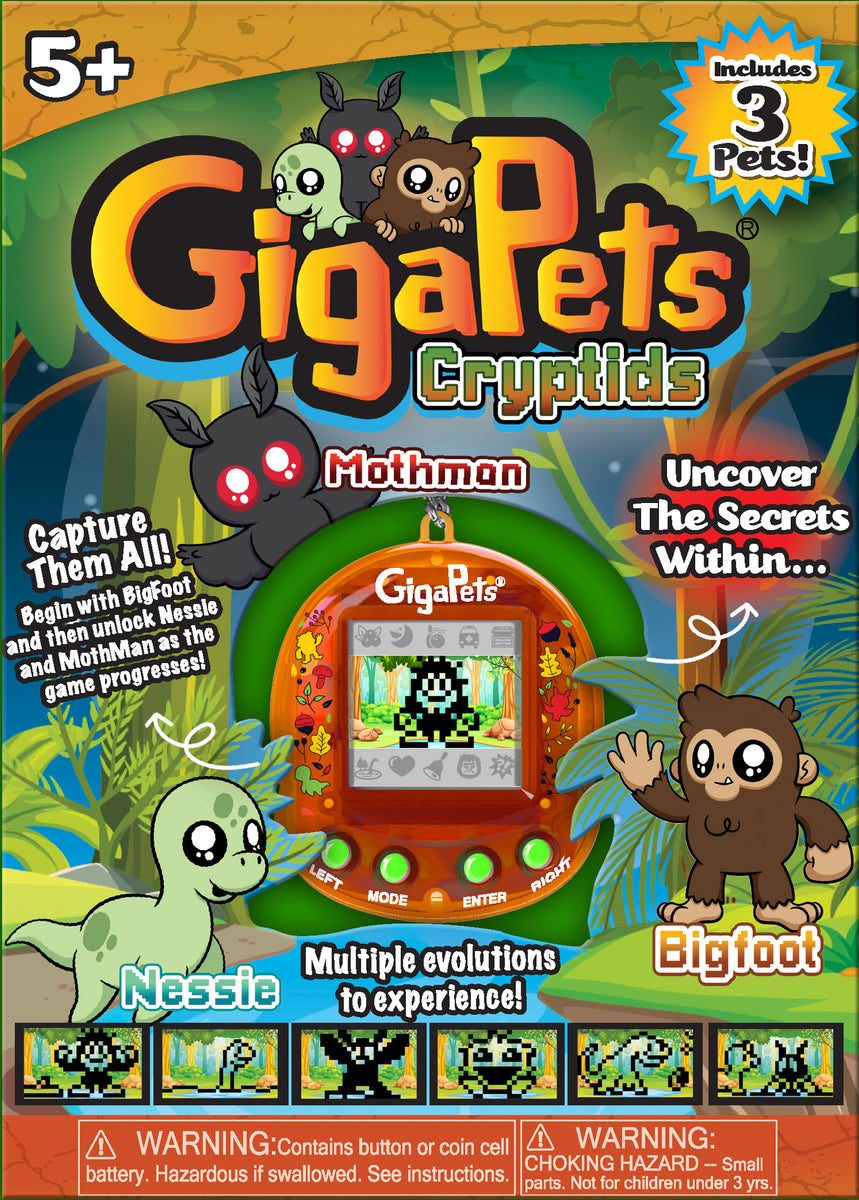GigaPets Cryptids – Top Secret Toys